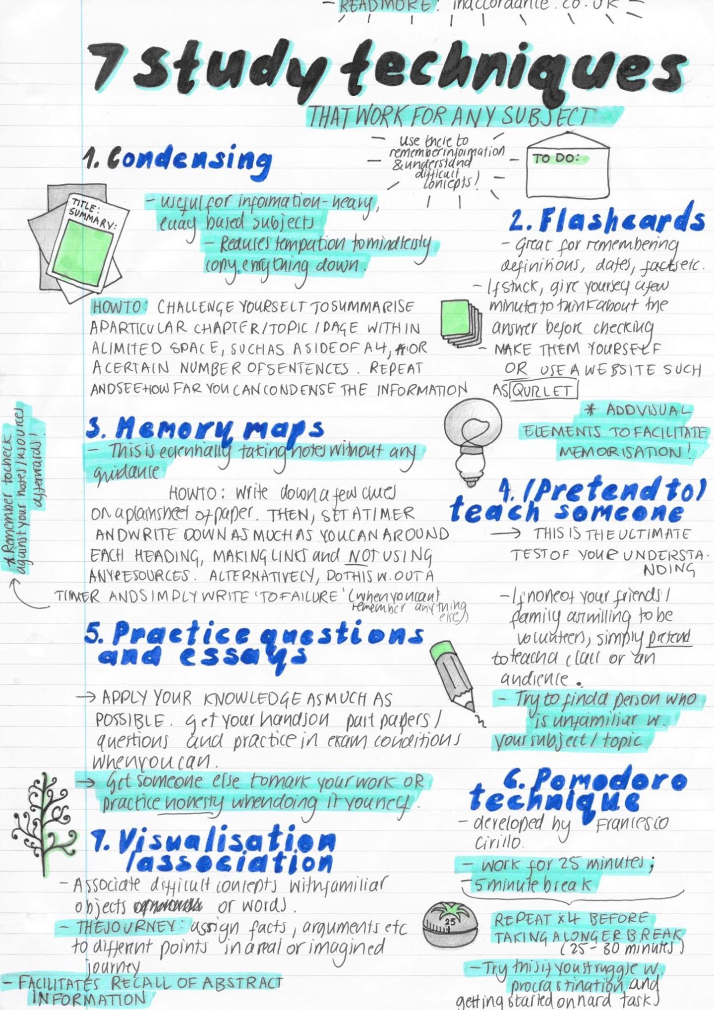 Effective Study Skills Incorporating Active Learning Techniques
